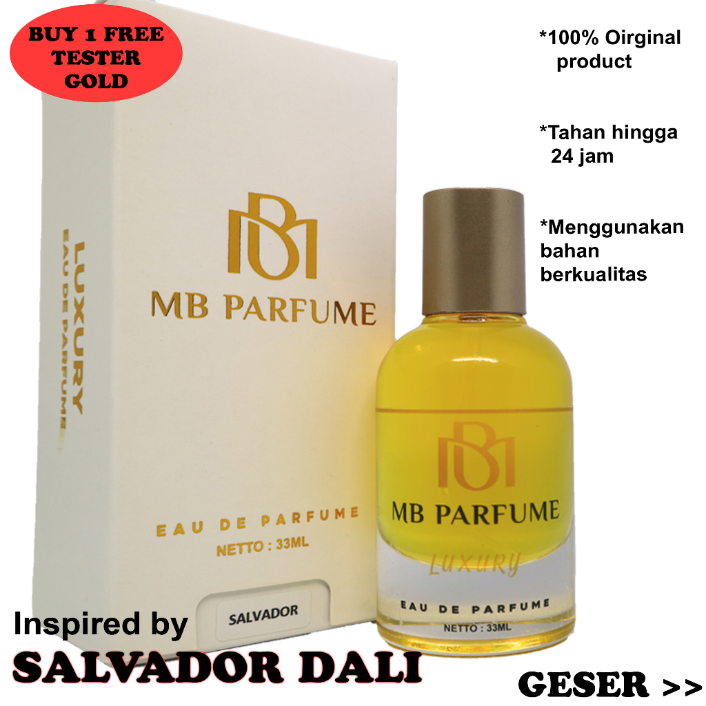 Jual MB Parfume SALVADOR DALI Berkualitas , Murah dan Tahan lam hingga ...