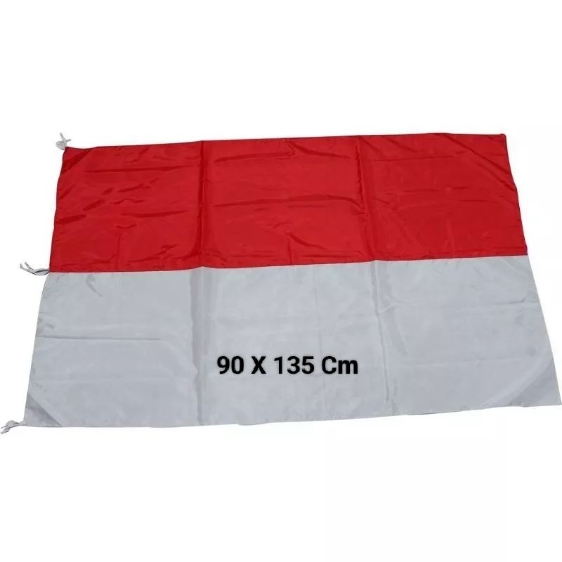 Jual BENDERA MERAH PUTIH Termurah Ukuran 90 x 135 Cm Bendera Kain RI ...
