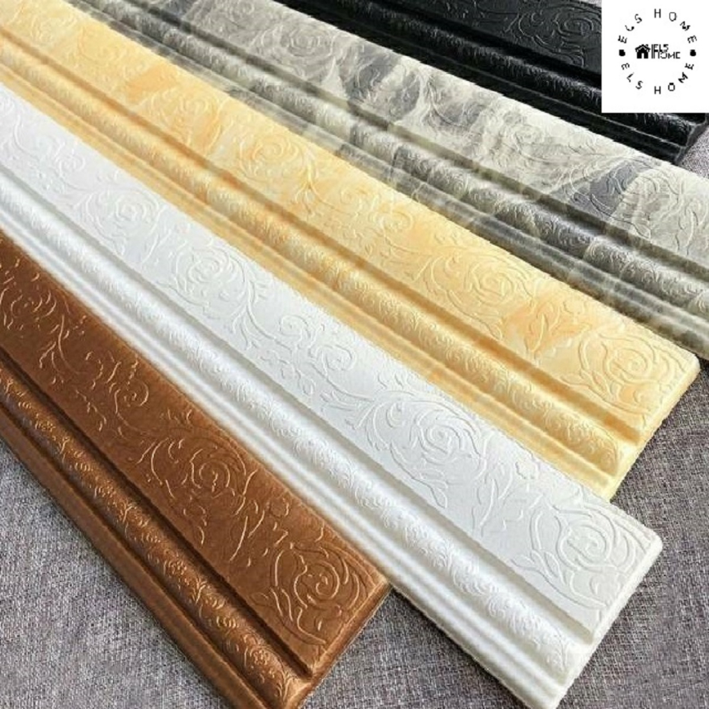 Jual List Dinding Wallpaper / Wallborder Foam 3D /Wallpaper List Foam ...