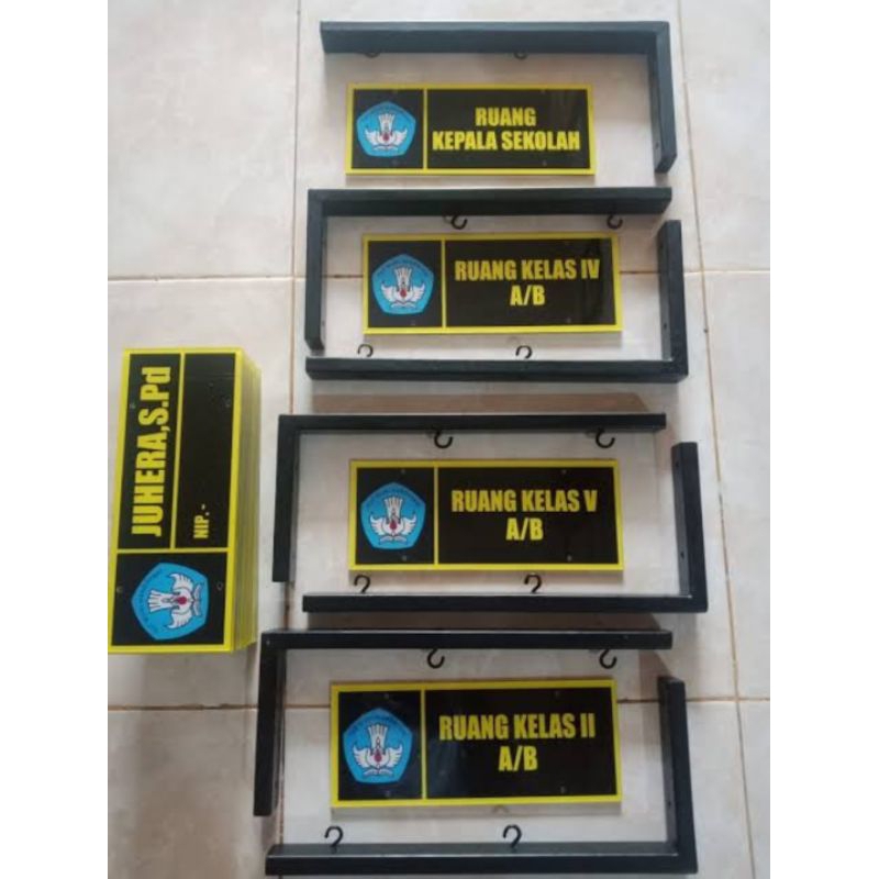 Jual PLANG NAMA RUANG KELAS / KANTOR | Shopee Indonesia