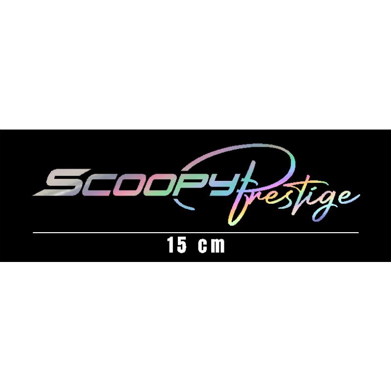 Jual stiker SCOOPY PRESTIGE | Shopee Indonesia