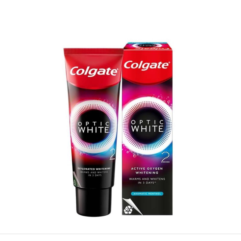 Jual Colgate Optic White O2 Active Oxygen Whitening 85g | Shopee Indonesia Jual Colgate Optic White O2 Active Oxygen Whitening 85g | Shopee Indonesia