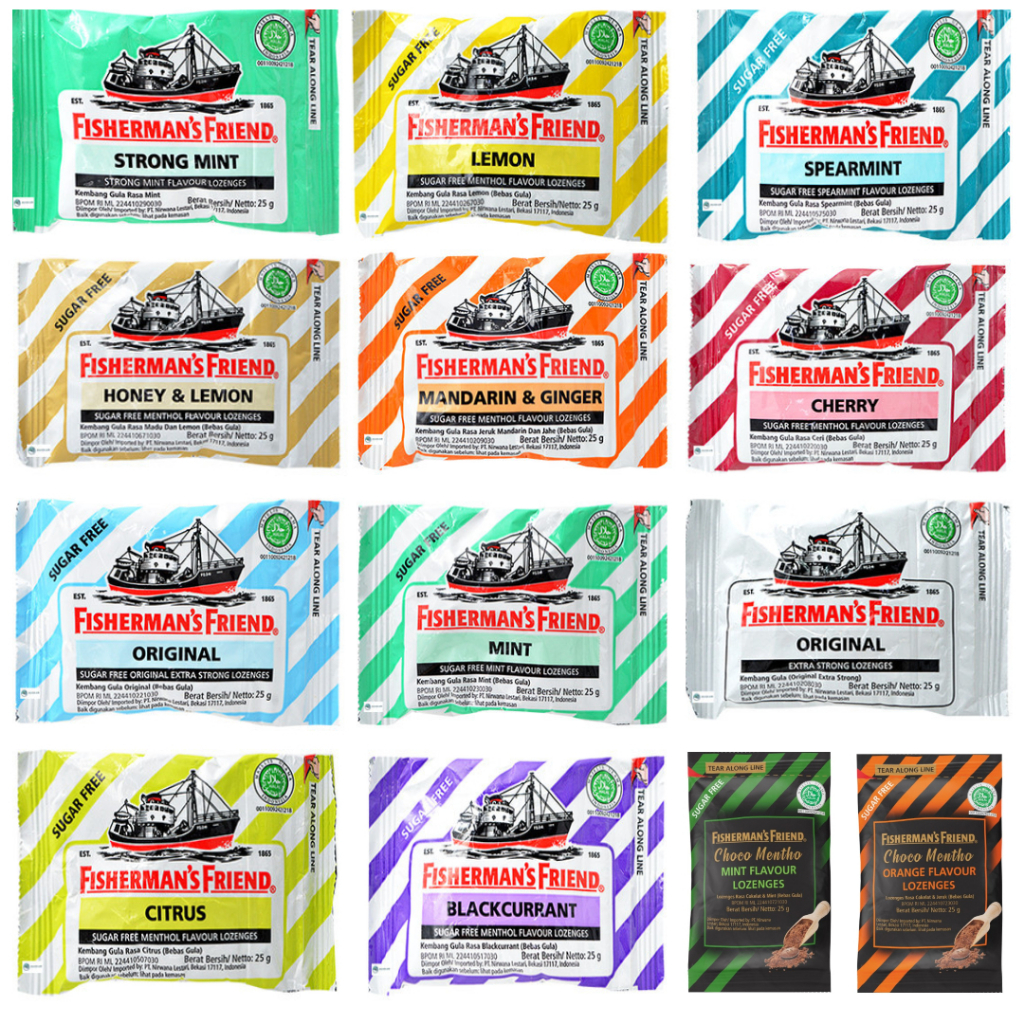 Jual Fisherman's Friend Sugar Free Permen Pelega Tenggorokan | Shopee ...