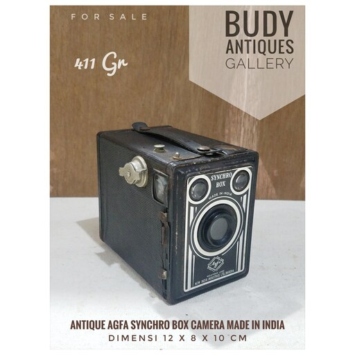 Jual Vintage Agfa Synchro Box Camera | Shopee Indonesia