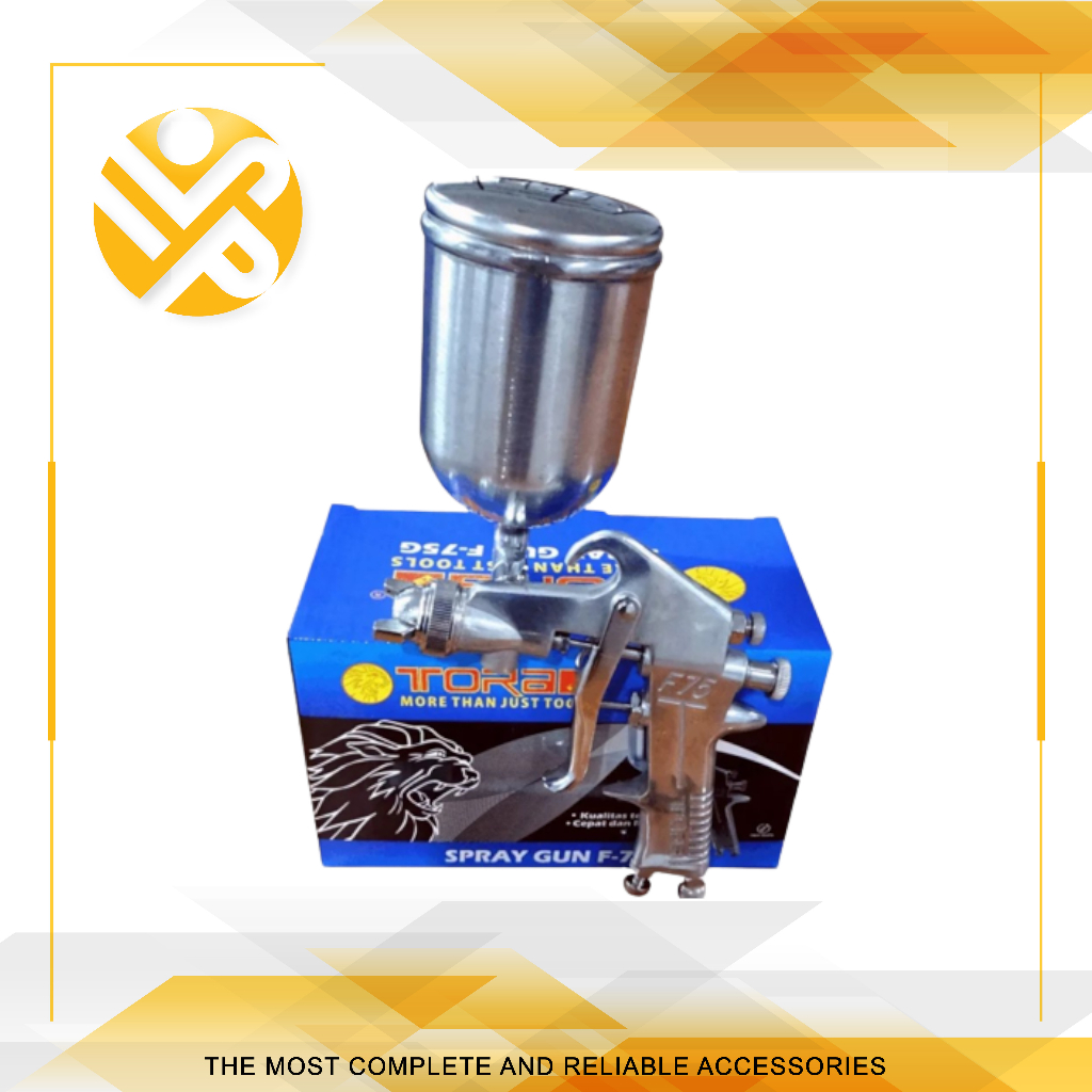 Jual H&L F75 Spray Gun Semprotan Angin Tabung F 75G | Shopee Indonesia
