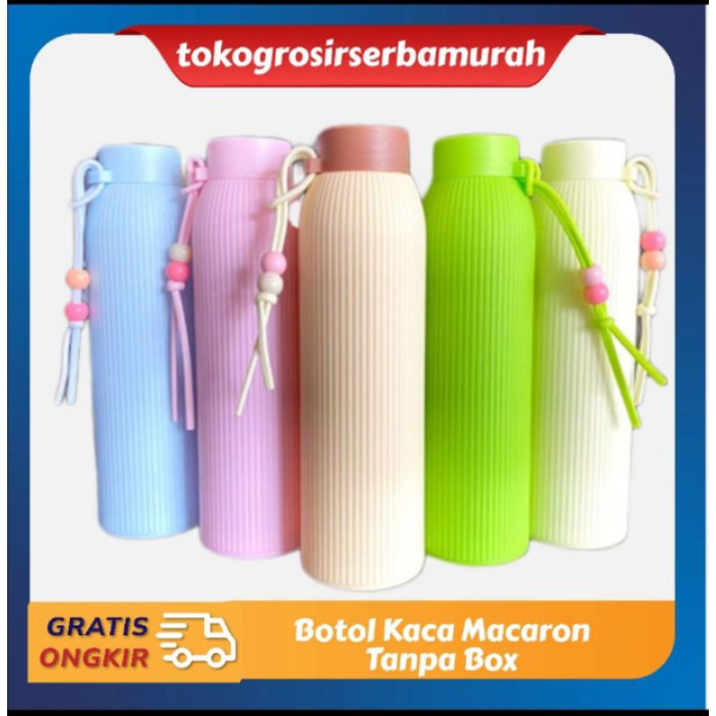 Jual Botol Minum Kaca Macaron Botol Minum Tali Tumblr Minum Souvenir ...