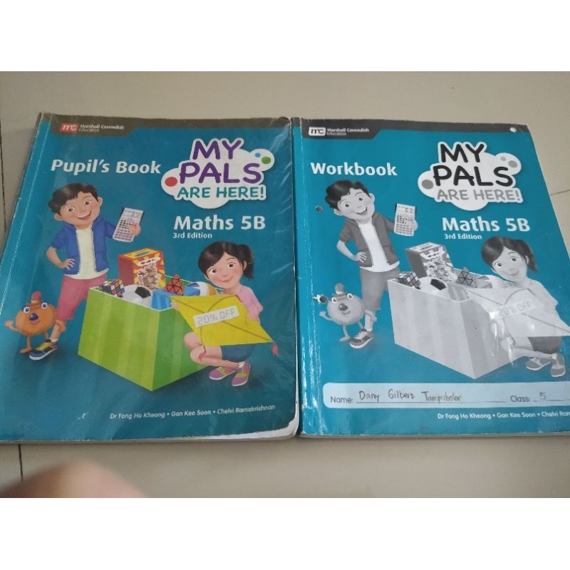 Jual My Pal's Maths 5B edition pupil'book & work book (bundling)-3rd ...