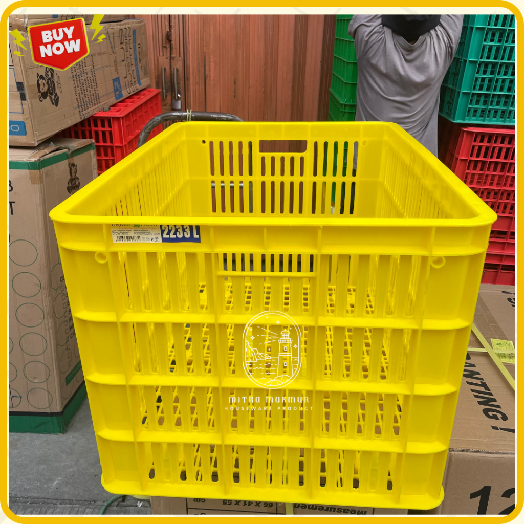 Jual NEW!! KERANJANG INDUSTRI JUMBO 2233 L / CONTAINER INDUSTRI RODA ...