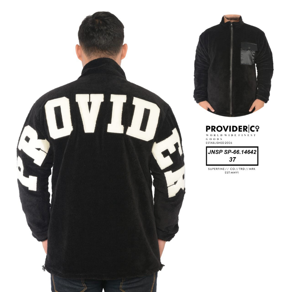 Jual Provider Jaket Sherpa - Bold | Shopee Indonesia