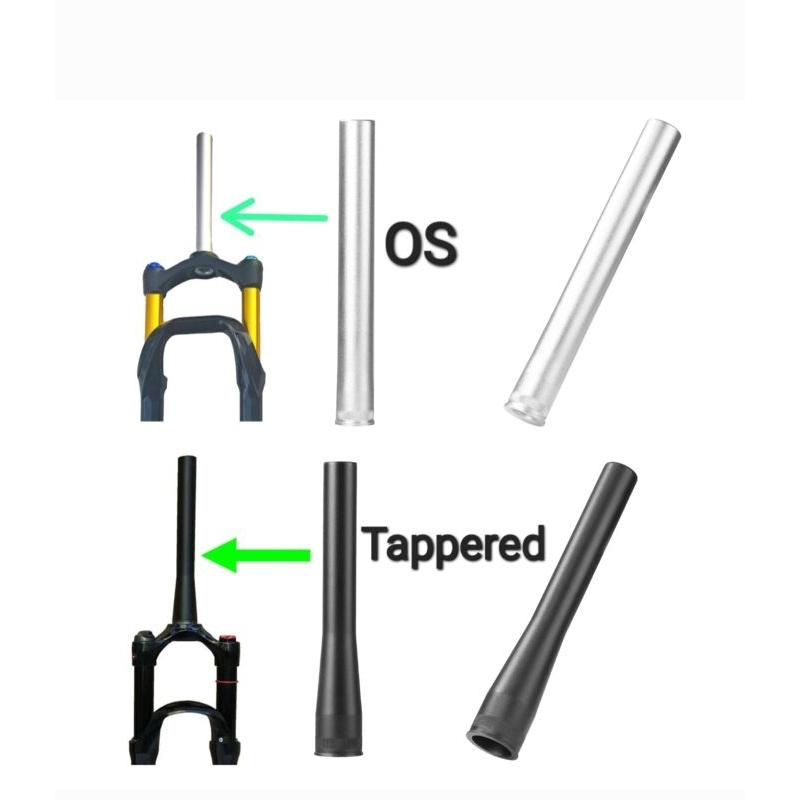 Jual Steer Tube Fork Taper Steertube Fork OS Pipa Leher Fork Sepeda ...