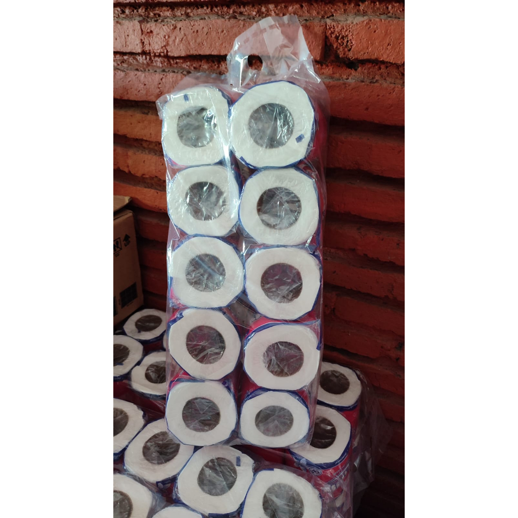 Jual ( isi 10 ) tissue Jolly roll tisu gulung 1 ply 200 sheets | Shopee ...