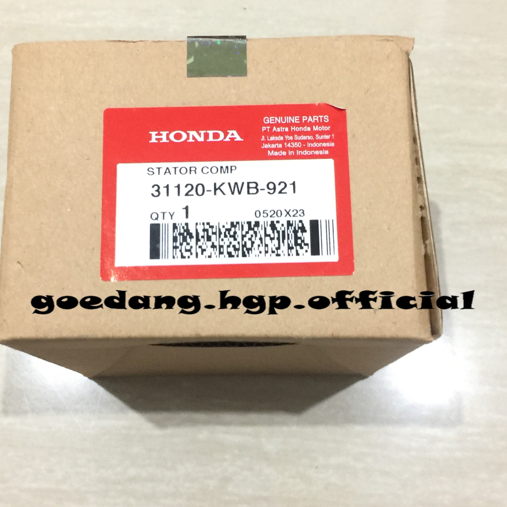 Jual Stator Comp Spull Assy Blade KWB ORIGINAL AHM 31120KWB921 | Shopee ...