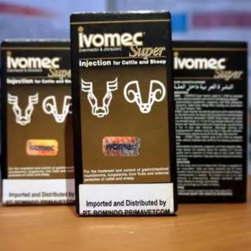 Jual IVOMEC SUPER INJECTION 50 ML OBAT INJEKSI UNTUK HEWAN TERNAK SAPI DAN DOMBA | Shopee Indonesia
