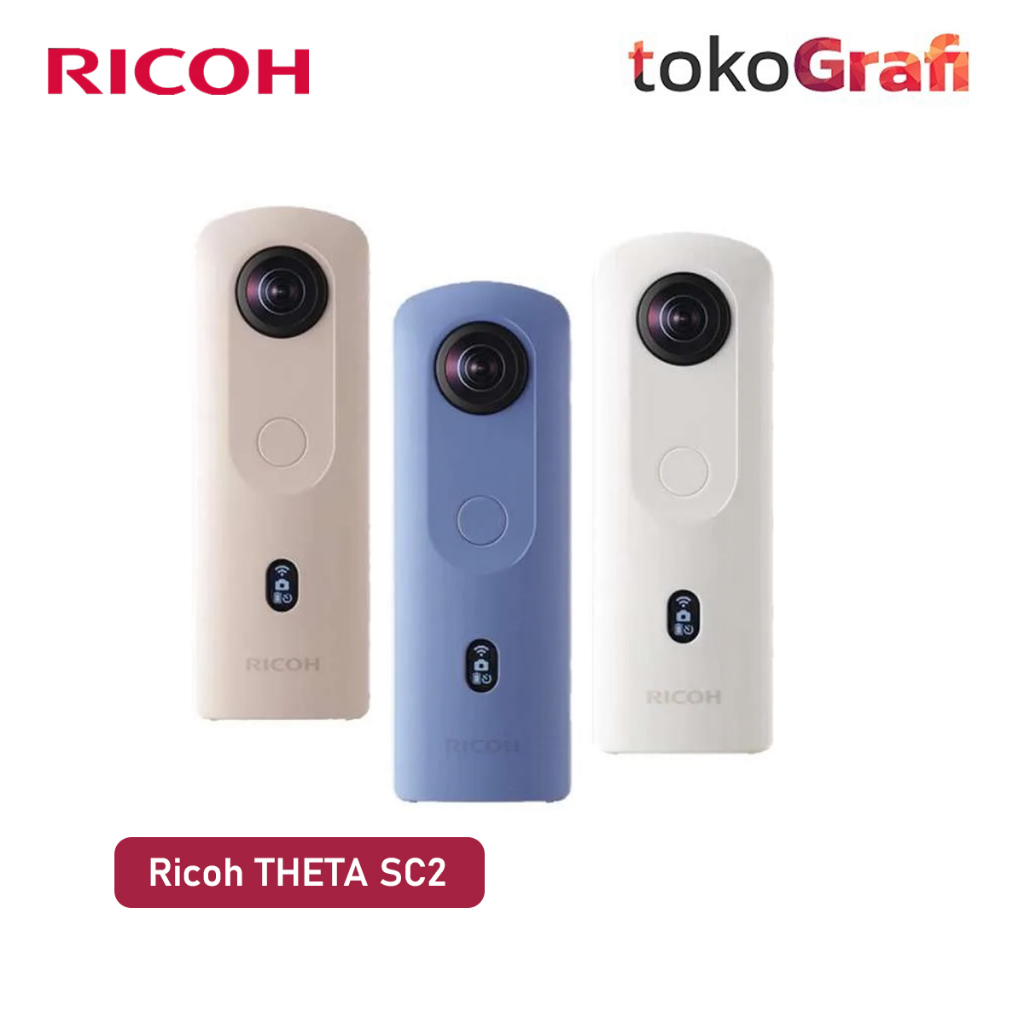 Jual Ricoh THETA SC2 4K Spherical Kamera 360 Ricoh SC 2 Garansi Resmi ...