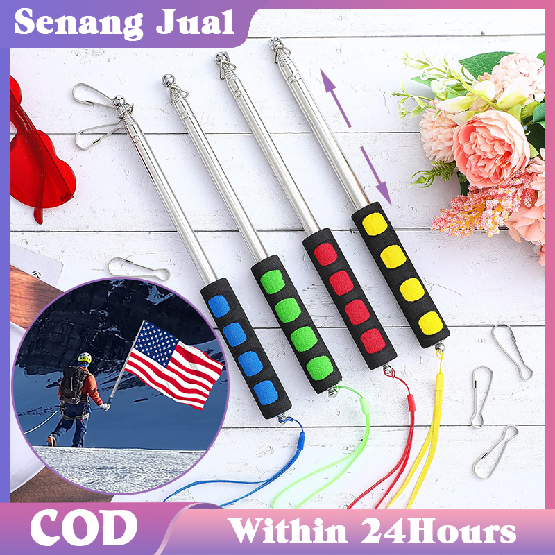 Jual Tiang Bendera Tour Leader Teleskopik / Tongkat Bendera Tour ...