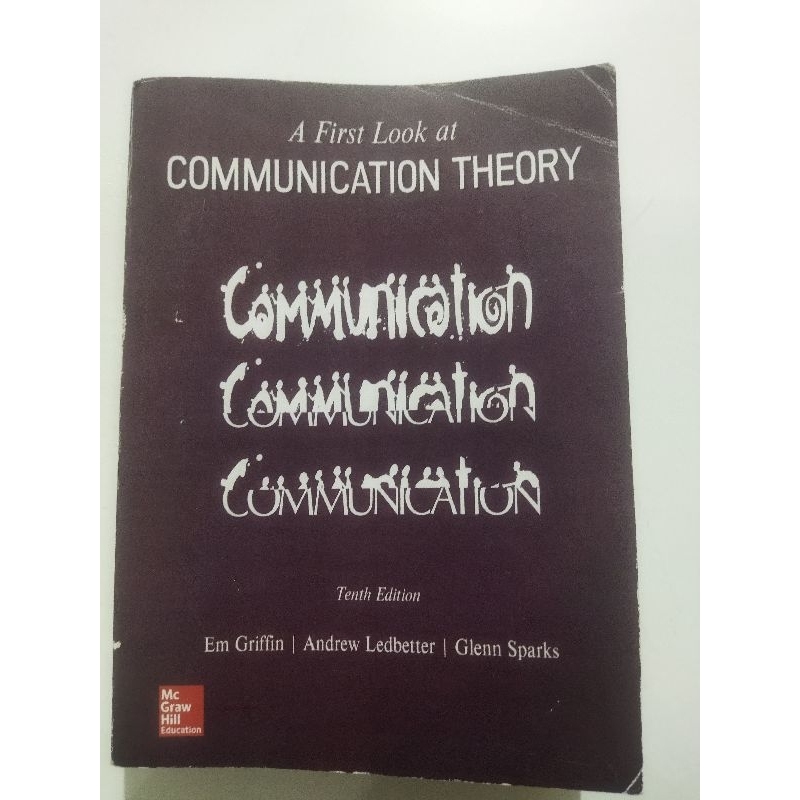 Jual A first look at Communication Theory Tenth Edition: Em Griffin ...