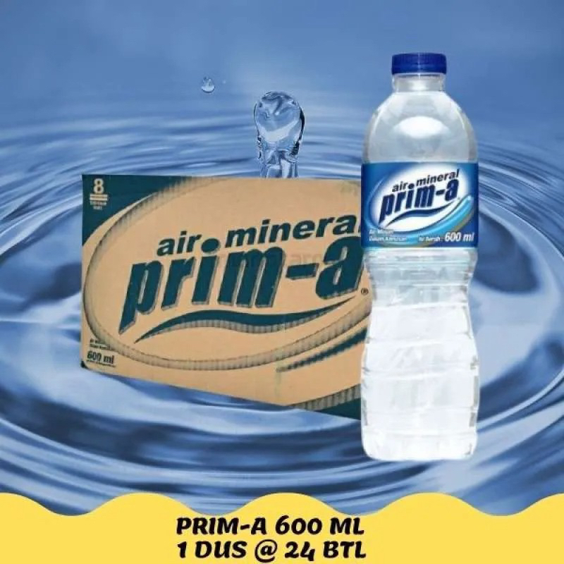 Jual Air Mineral Prim-a 600Ml Air Mineral Prima 600ml Air Sehat Faiha ...