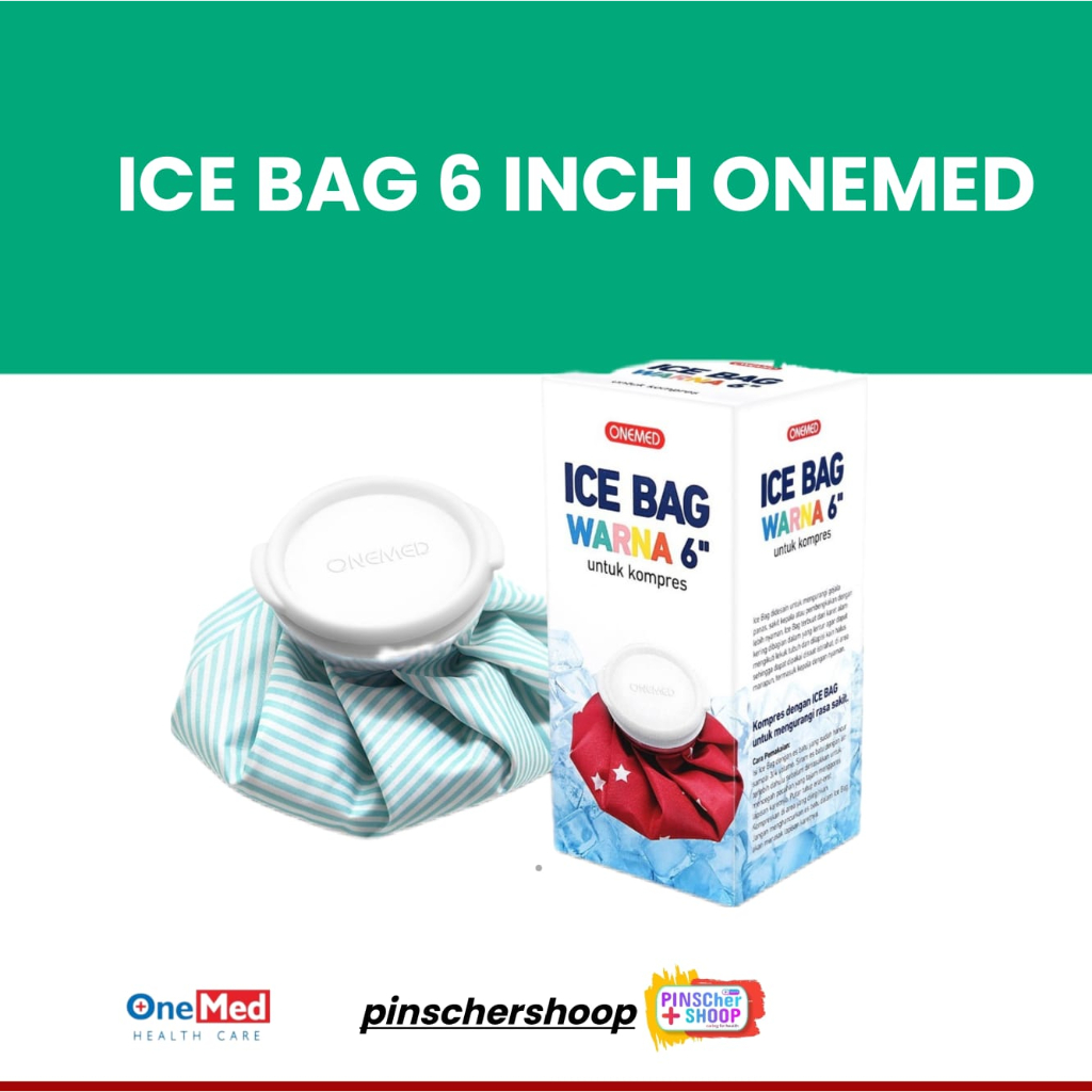 Jual Ice Bag Warna 6 Inch Onemed Icebag Kantong Kompres Air Dingin ...