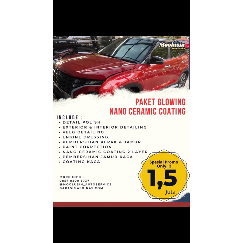 Jual Paket Nano Ceramic Mobil 2-3 layer | Shopee Indonesia