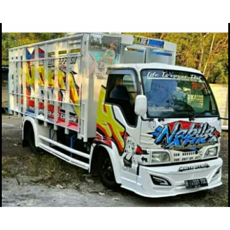 Jual decal stiker bak truk full kabin custom suka2 | Shopee Indonesia