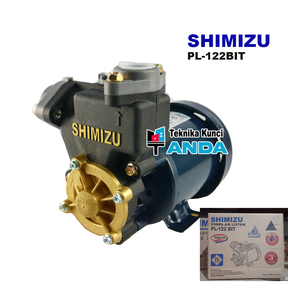 Jual Pompa Air Shimizu PL 122 BIT Pompa Simizu Sumur Dangkal Non ...