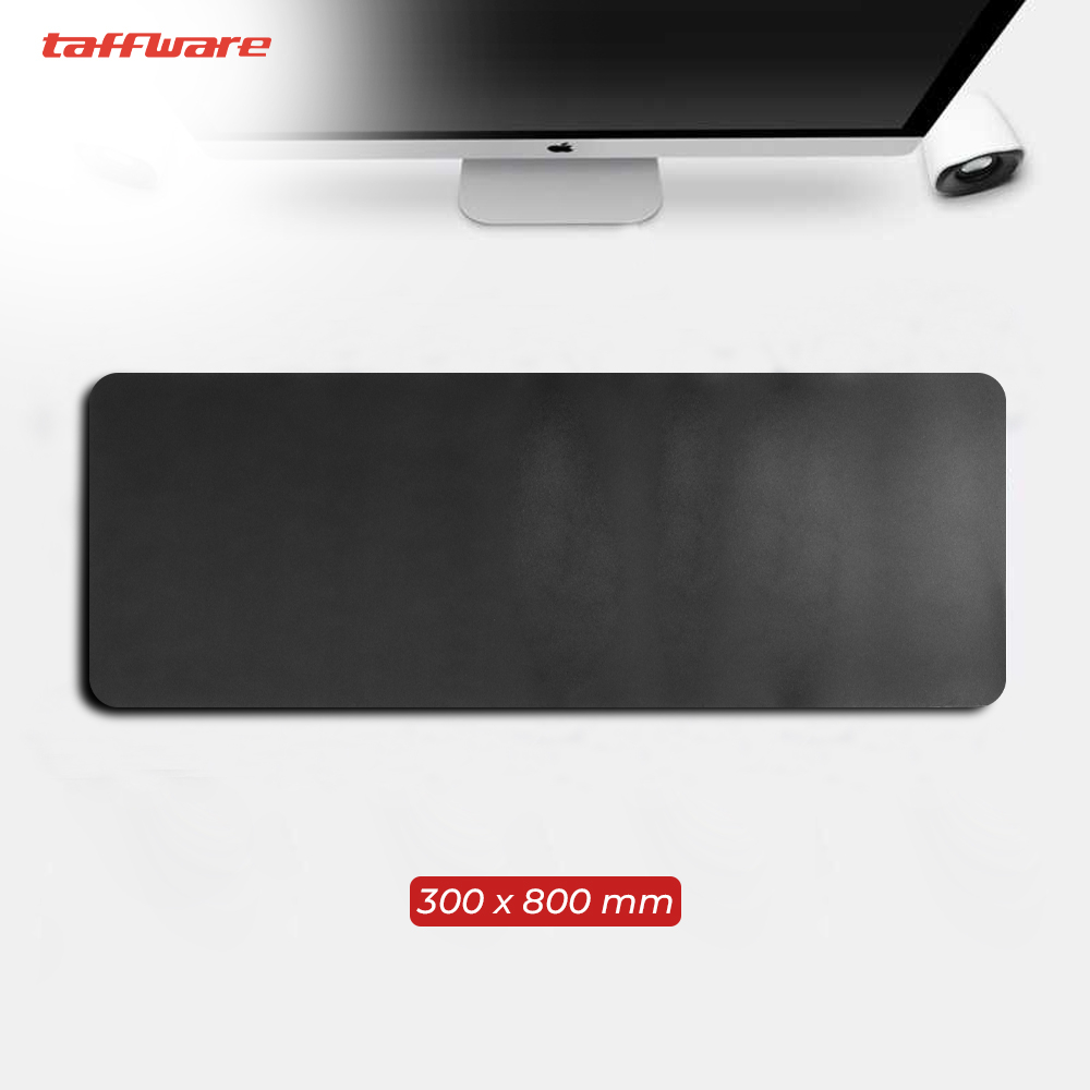 Jual Gaming Mouse Pad XL Desk Mat Polos 300 x 800 mm - MP001 - Black ...