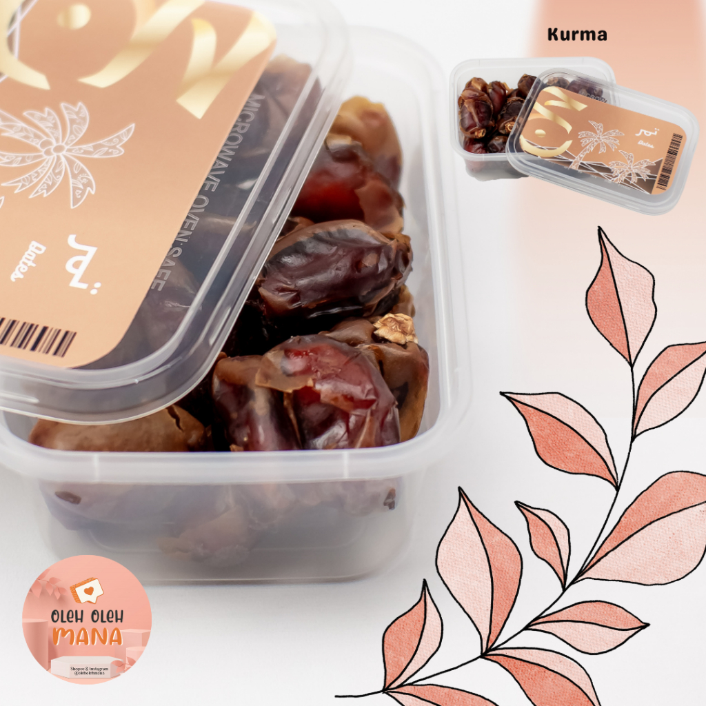 Jual Kurma Oleh Oleh Haji Mini Pack Impor Kemasan Praktis | Shopee ...