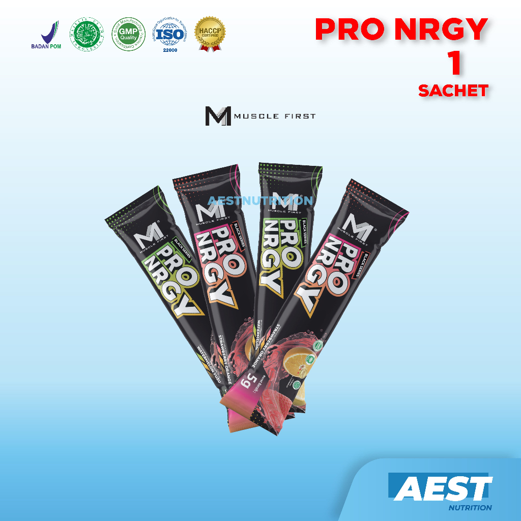 Jual Muscle First M1 Pro Nrgy Pre Workout PWO Sachet | Shopee Indonesia
