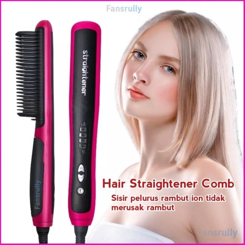 Jual ASL 908 SISIR CATOKAN PELURUS RAMBUT ELEKTRIK Hair Fast ...