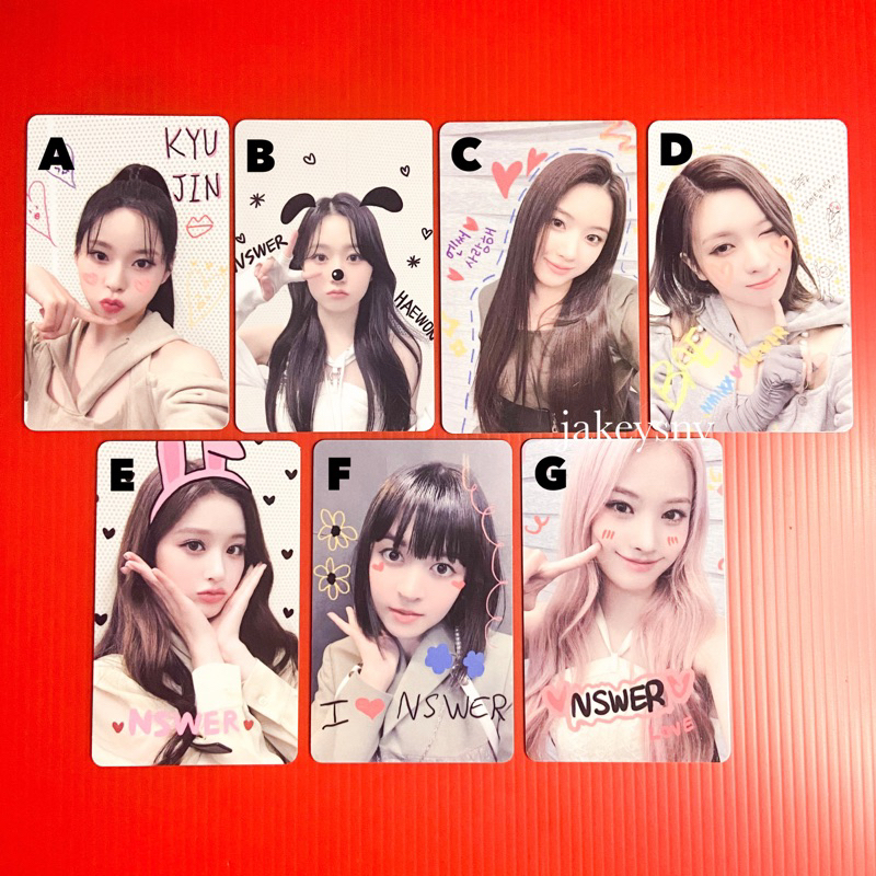 Jual PHOTOCARD NMIXX LUCKY DRAW MAKESTAR ADMARE | Shopee Indonesia