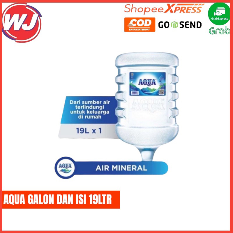 Jual AQUA GALON DAN ISI 19LTR | Shopee Indonesia