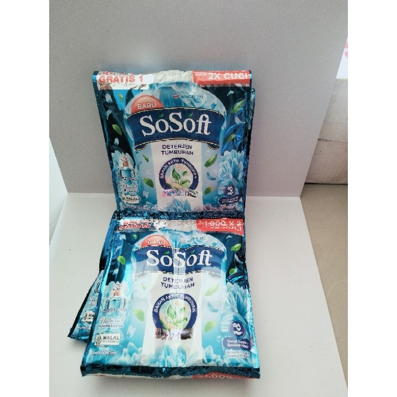 Jual Soft Soft Detergen liquid Renceng isi 32pcs | Shopee Indonesia