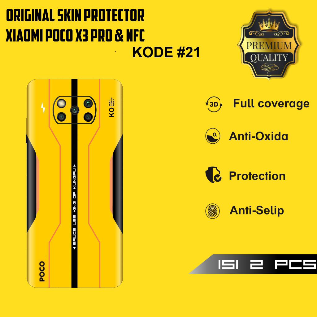 Jual Original Skin Xiaomi Poco X3 Pro & NFC Motif ROG Edition Bisa ...