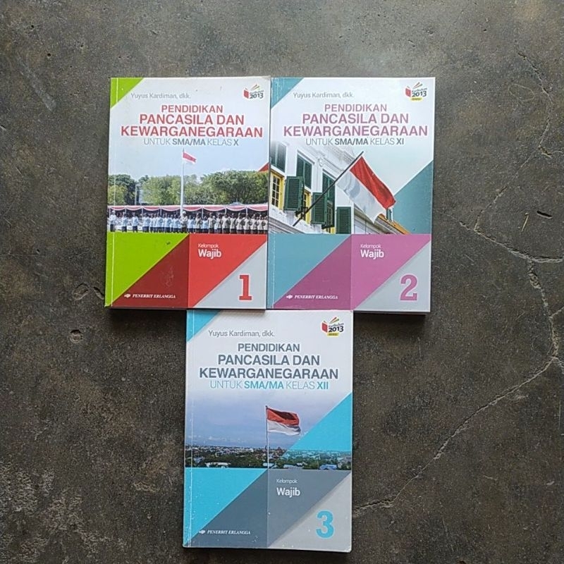 Jual buku pendidikan Pancasila dan kewarganegaraan untuk SMA MA kelas 1 2 3 (original) | Shopee ...