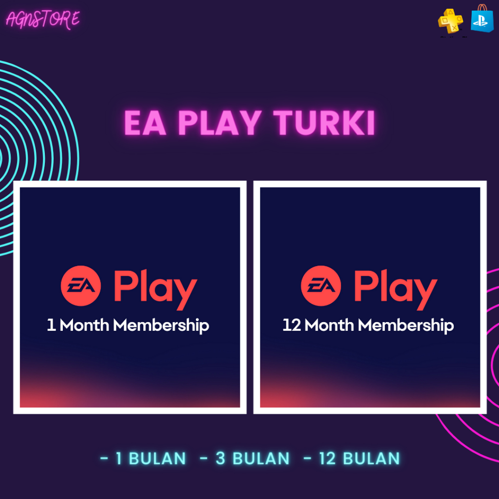 Jual EA Play REG Turkey Reg Indo PS5 PS4 1Bulan 3Bulan 12Bulan | Shopee ...