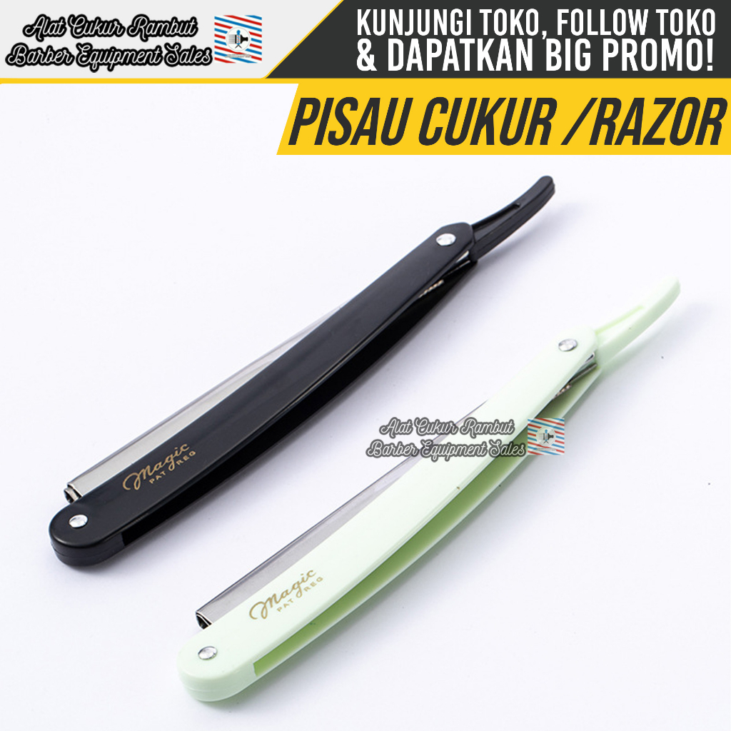 Jual Pisau Cukur Jenggot Kumis Jambang Alis Razor Shaving Harga Murah ...