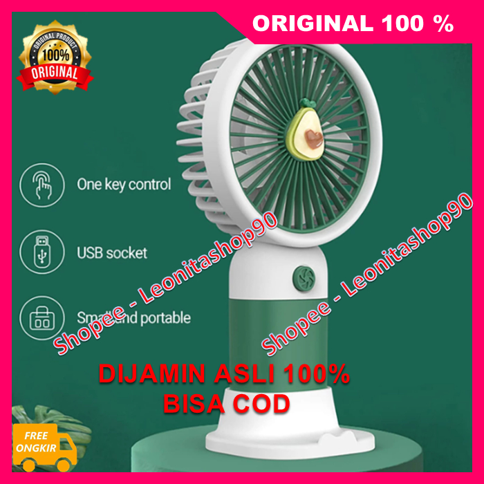 Jual Kipas Mini Genggam Portable Mini Fan Buah Bunga Mickey Kipas Angin ...