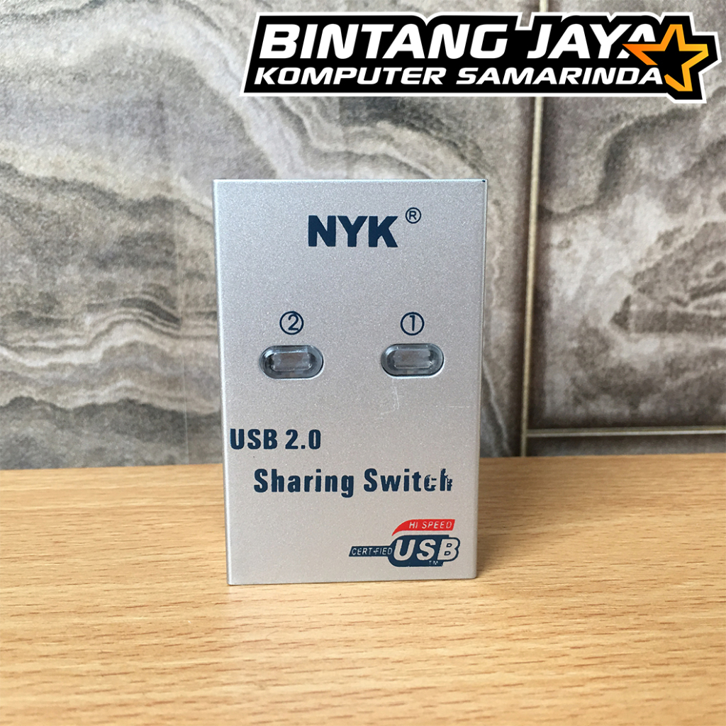 Jual NYK USB 2.0 Sharing Switch 2 Port for Printer | Shopee Indonesia