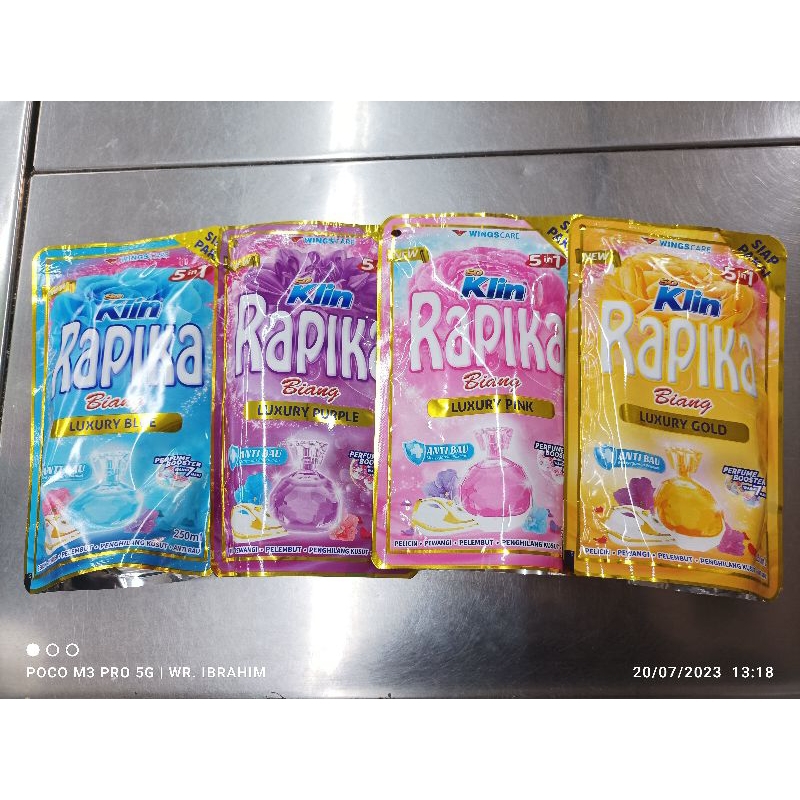 Jual rapika refill 250 ml isi 3 (RANDOM) | Shopee Indonesia