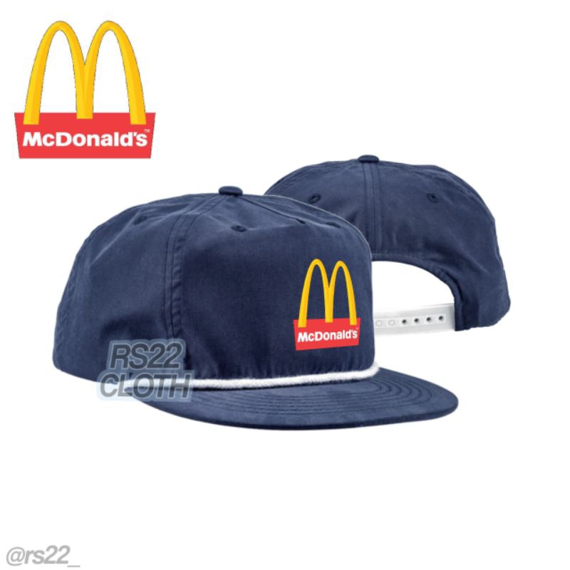 Jual Topi Snapback Classic MCDONALD'S/Topi Snapback Klasik/Topi ...