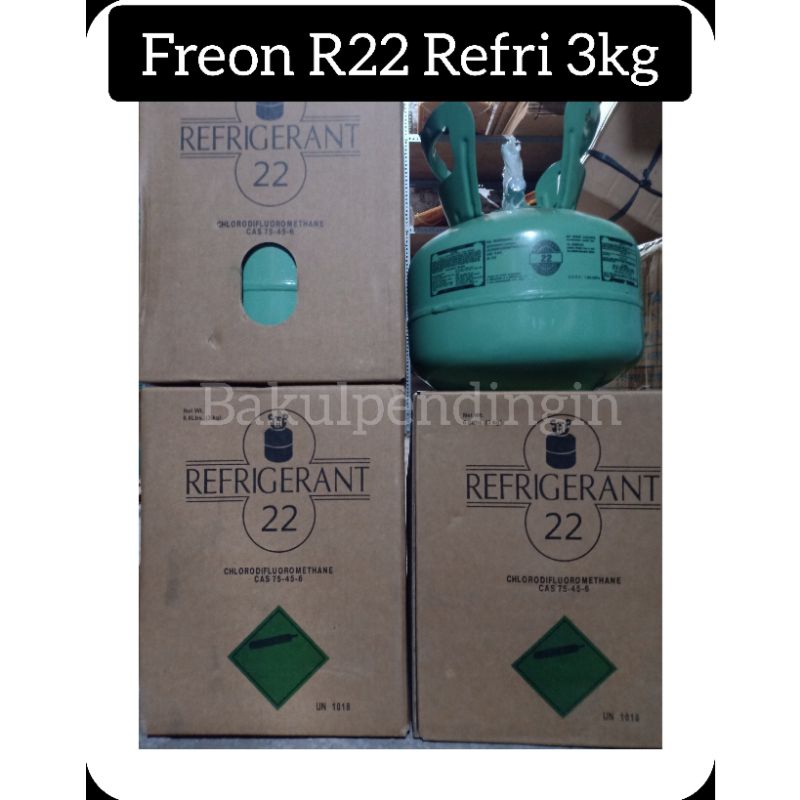 Jual freon R22 R 22 Refrigerant 3kg | Shopee Indonesia