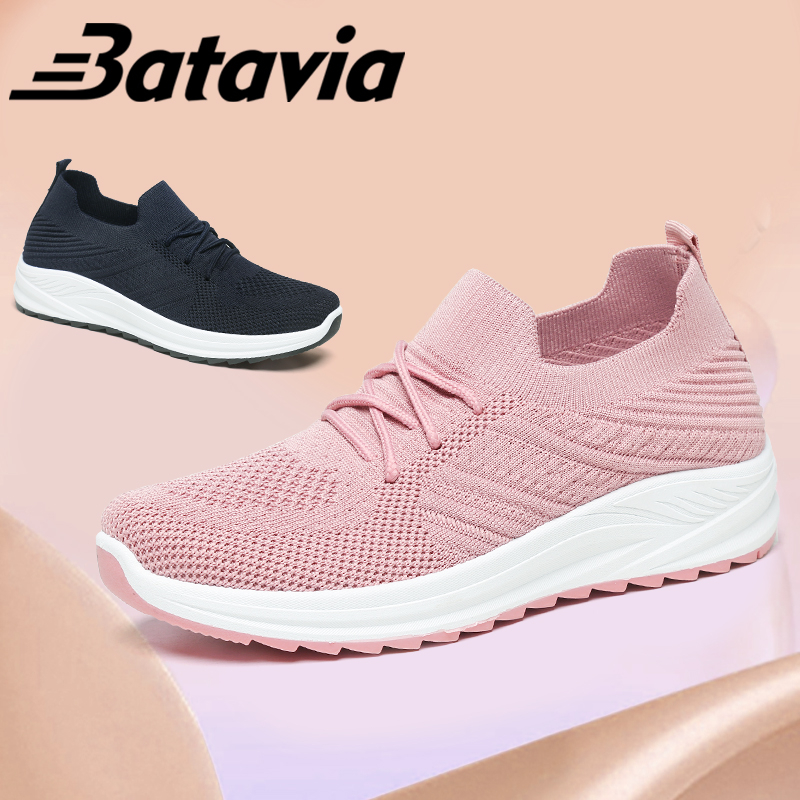Jual Batavia2023 Baru Sepatu Wanita Fashion Sepatu Kasual Impor Sepatu ...
