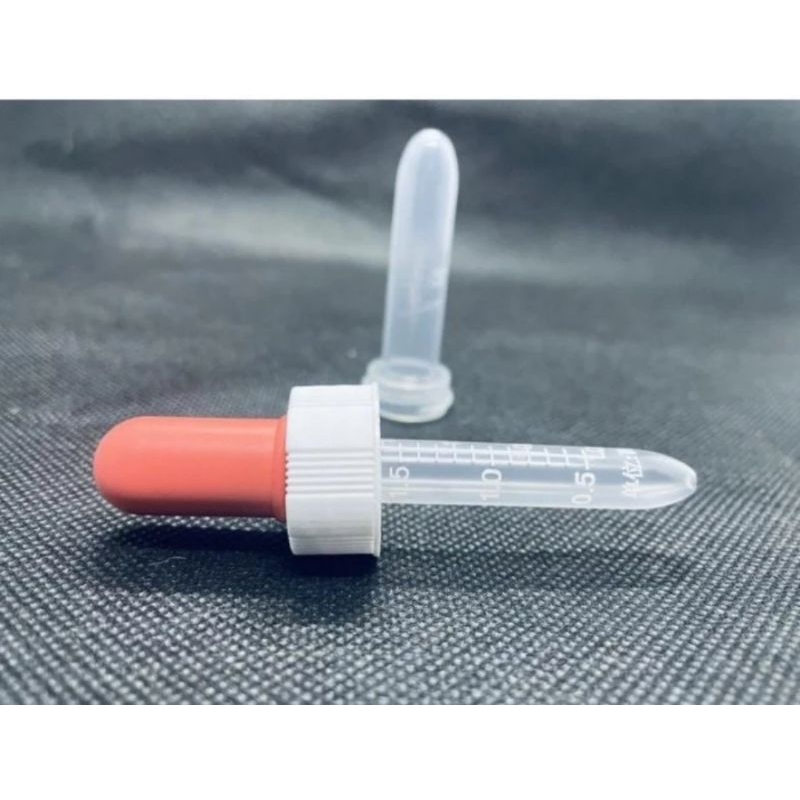 Jual Pipet Drop 1,6ml + Tutup / Cover 0,4 - 1,6 ML Orange, Pipet Obat 0 ...