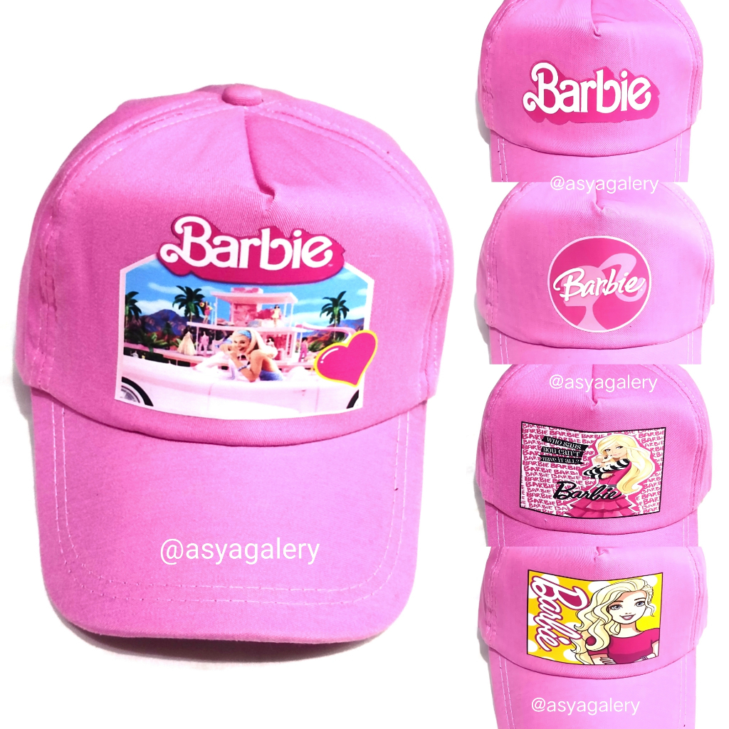 Jual Topi Barbie Anak Perempuan sablon 3G Distro | Shopee Indonesia