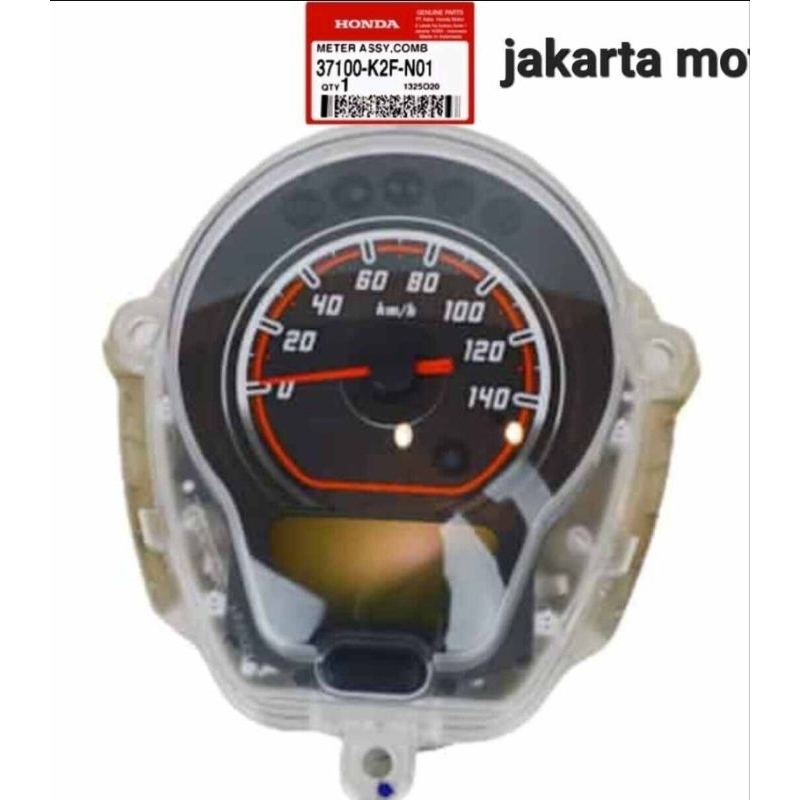 Jual 37100-K2F-N01 speedometer scoopy new esp tahun 2021-2022 asli ...