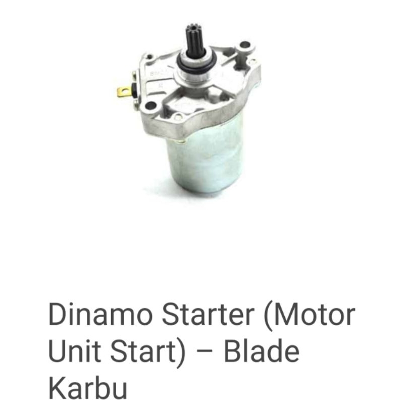 Jual Dinamo Starter (Motor Unit Start) –revo absolute absolut Blade ...