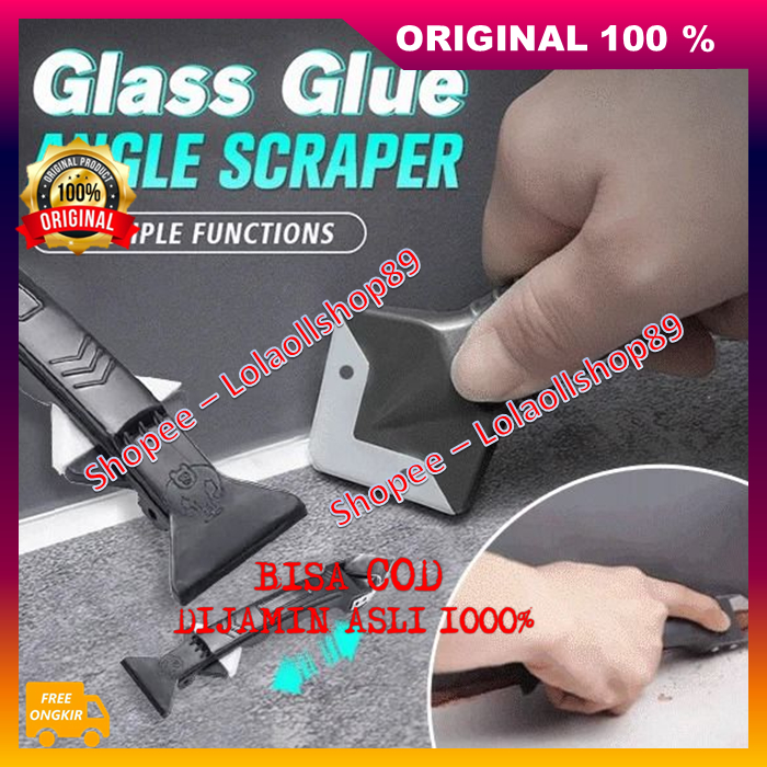 Jual Rubber Head Angle Scraper Alat Pengikis Sudut Hapus Residu Lem Nat ...