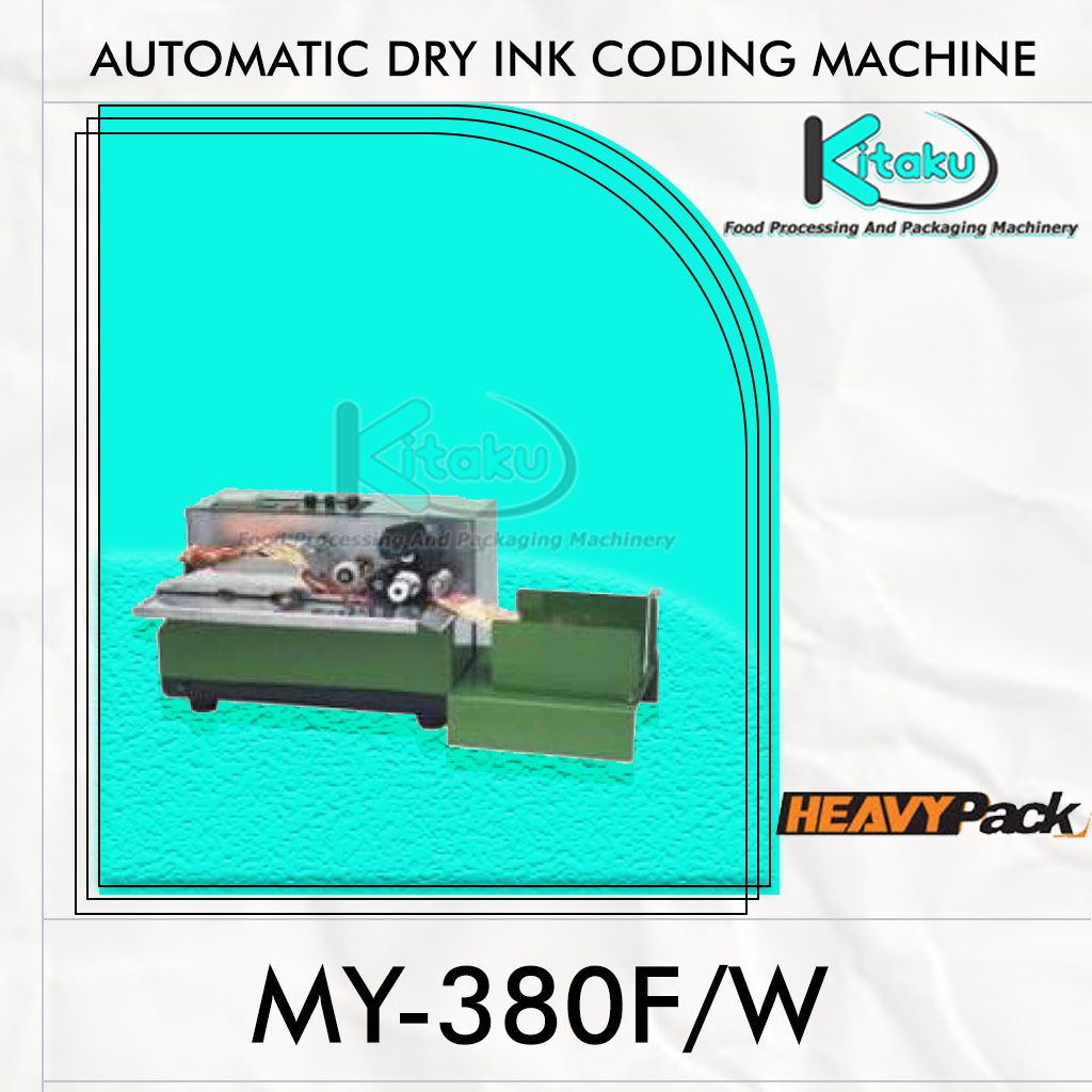 Jual Mesin Automatic dry ink coding machine MY-380F W Heavypack ...