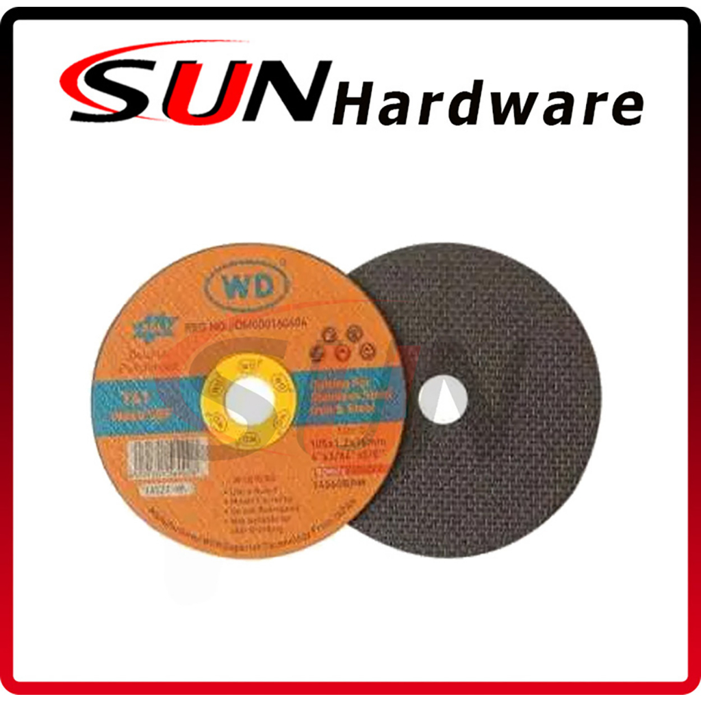 Jual Batu Gurinda Potong WD 4 Inch Mata Gerinda Cutting Wheel Besi ...