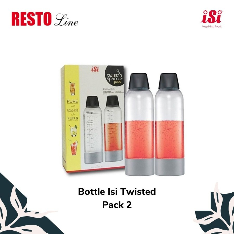Jual Bottle Isi Twist & Sparkle (Soda Maker) Pack 2 ORIGINAL | Shopee Indonesia